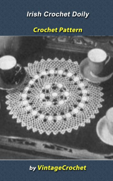 Irish Crochet Doily Vintage Crochet Pattern by Vintage Crochet | eBook ...