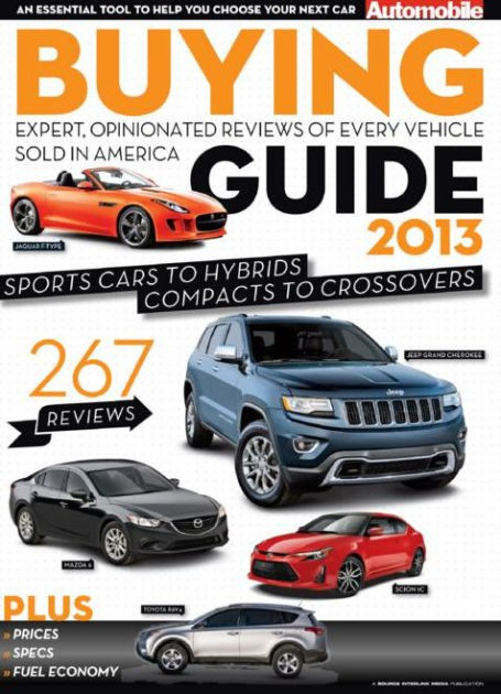 Automobile's Buyer's Guide 2013 by Motor Trend Group | eBook | Barnes ...