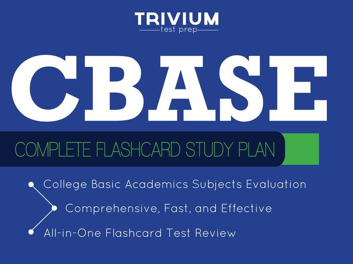 CBASE Flashcards: Complete Flashcard Study Plan by Trivium Test Prep ...