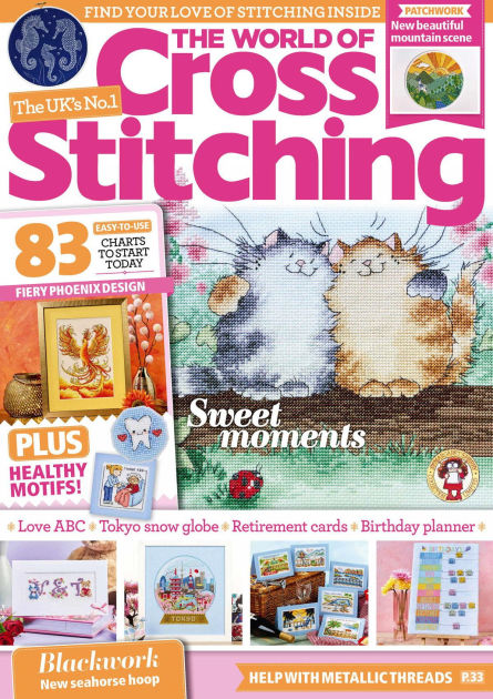 The World of Cross Stitching - annual subscription | NOOK Magazine ...