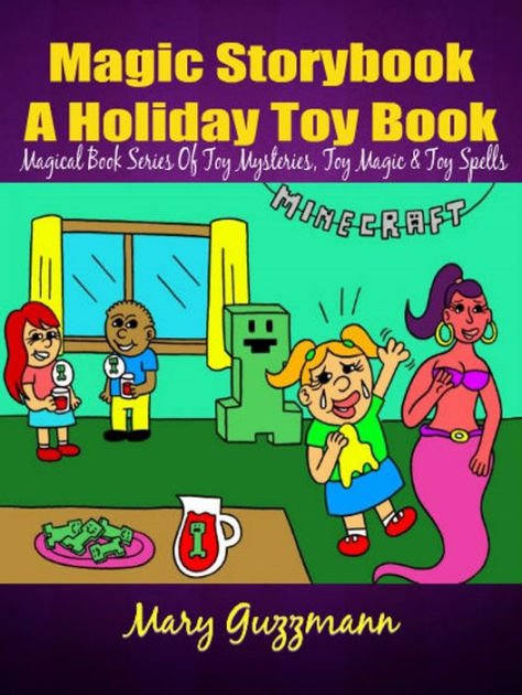Magic Storybook: A Holiday Toy Book - Genie Lamp Magical Book Series Of ...