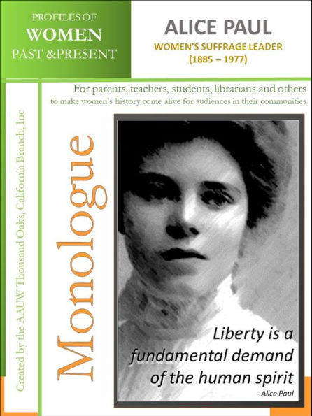 Profiles of Women Past & Present - Alice Paul - Women's Suffrage Leader ...