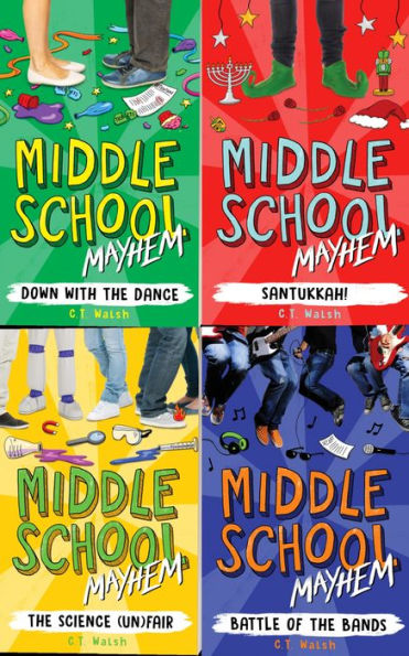 Middle School Mayhem Box Set Books 1-4: Books 1-4 by C.T. Walsh | eBook ...