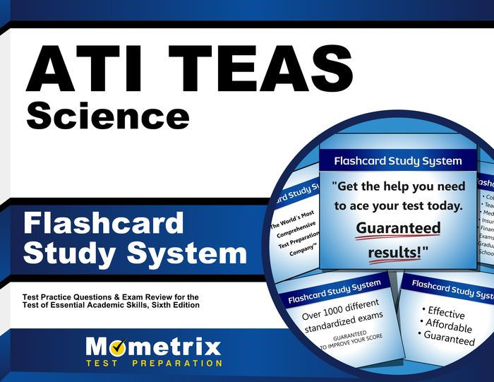 ATI TEAS Science Flashcard Study System: TEAS 6 Test Practice Questions ...