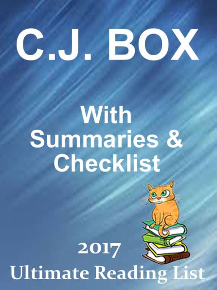 CJ Box - Best Reading Order with Summaries & Checklist by albert berk ... CJ Box - Best Reading Order with Summaries & Checklist by albert berk ...