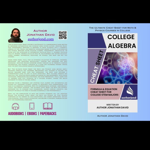 College Algebra Formula Cheat Sheet