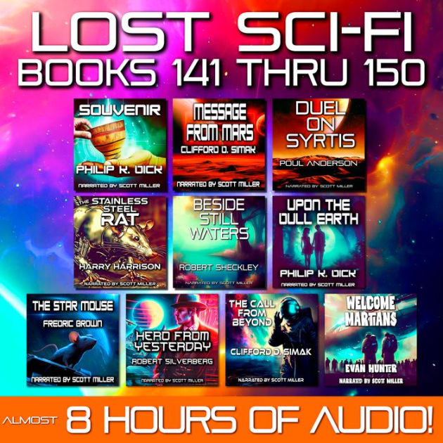 Lost Sci-Fi Books 141 thru 150 by Robert Sheckley, Clifford D. Simak ...