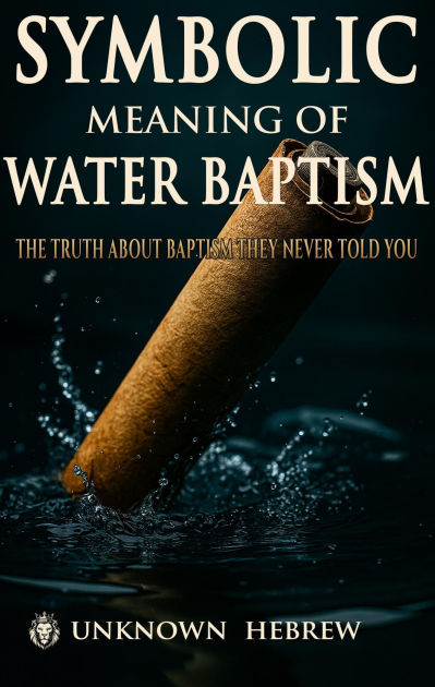 Symbolic Meaning of Water Baptism by Unknown Hebrew | eBook | Barnes ...