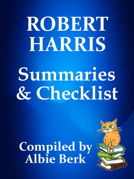 Robert Harris - Series Reading Order - Summaries & Checklist by Albie ...