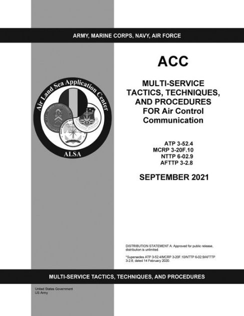 ACC MTTPs for Air Control Communication ATP 3-52.4 MCRP 3-20F.10, NTTP ...