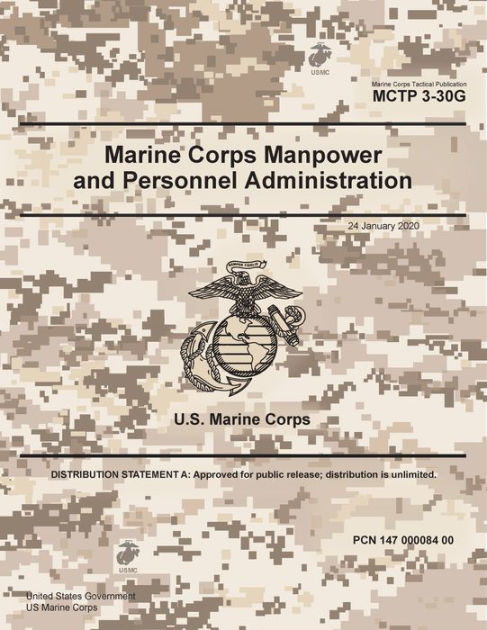 Marine Corps Tactical Publication MCTP 3-30G Marine Corps Manpower and ...