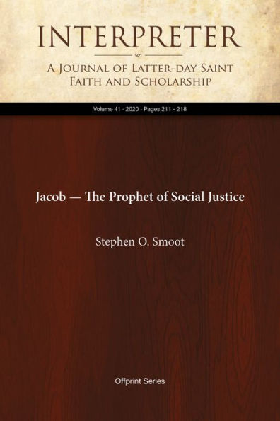 Jacob The Prophet of Social Justice by Stephen O. Smoot | eBook ...