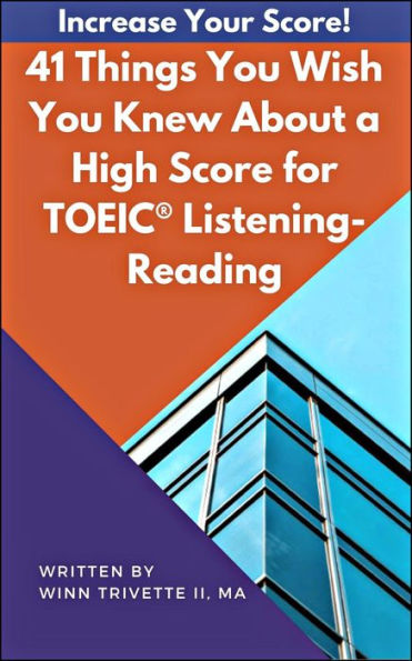 41 Things You Wish You Knew About a High Score for TOEIC® Listening ...