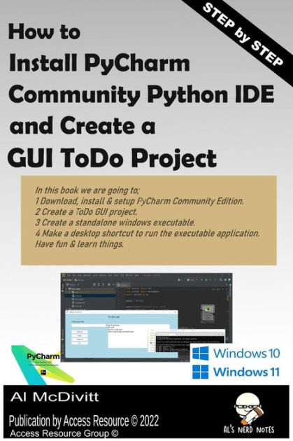 How to Install PyCharm Community Python IDE and Create a ToDo GUI ...