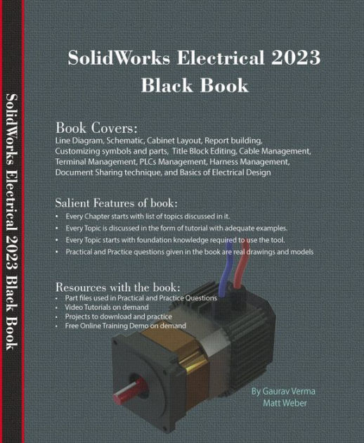 SolidWorks Electrical 2023 Black Book by Gaurav Verma, Matt Weber ...