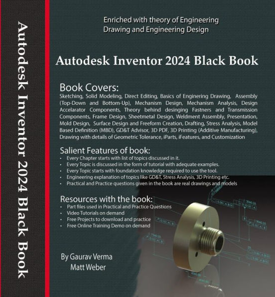 Autodesk Inventor 2024 Black Book by Gaurav Verma | eBook | Barnes & Noble®
