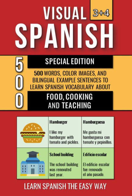 Visual Spanish 3+4 Special Edition - 500 Words, 500 Color Images and ...