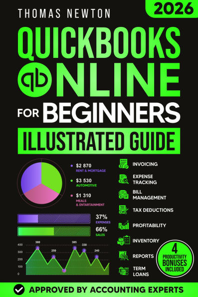 QuickBooks Online for Beginners: The Most Up-to-Date Guide to Mastering ...