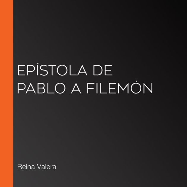 Epístola de Pablo a Filemón by Reina Valera, Joyfull | 2940169274677 ...