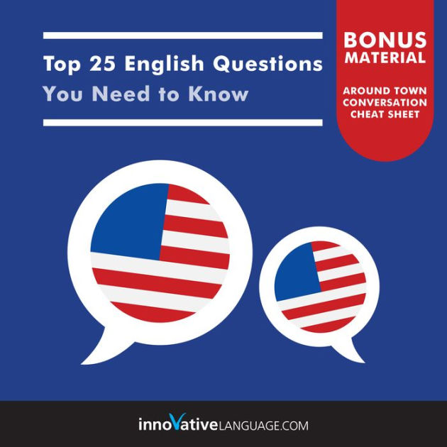 Top 25 English Questions You Need to Know by Innovative Language ...