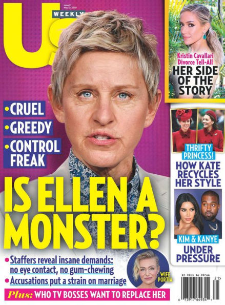 Latest issue of US Magazine.