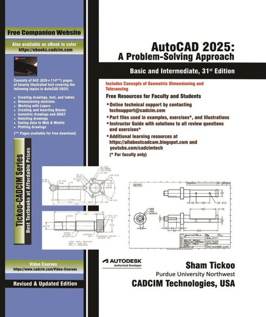 AutoCAD 2025: A Problem - Solving Approach, Basic and Intermediate ...