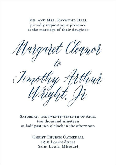 Engraved Script A7ENC FLT by PaperSource | Barnes & Noble®