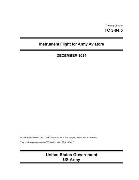 Training Circular TC 3-04.5 Instrument Flight for Army Aviators ...