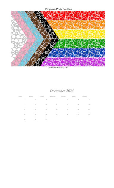 2025 LGBT Pride Flags Calendar 13-months by Lgbt Traveler | eBook ...