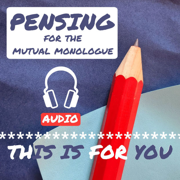 pensing for the mutual monologue: this is for you by Anetha Yu ...
