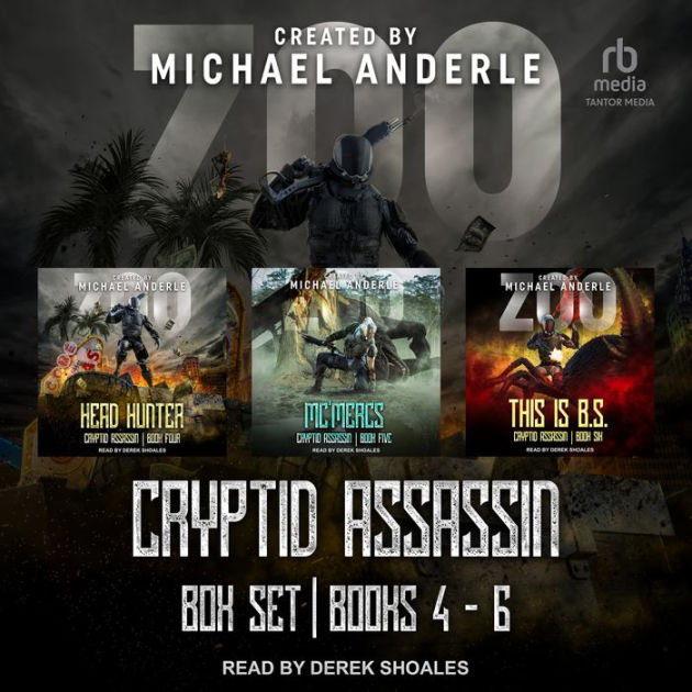 Cryptid Assassin Boxed Set: Books 4-6 by Michael Anderle, Derek Shoales ...