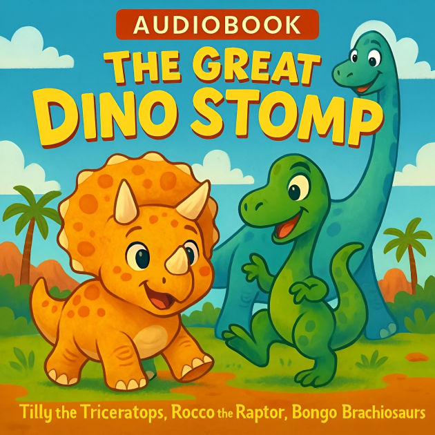 The Great Dino Stomp: A playful and gently suspenseful story for ...