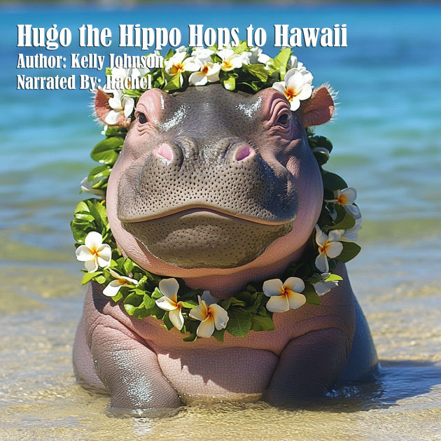 Hugo the Hippo Hops to Hawaii by Kelly Johnson, Digital Voice Rachel E ...