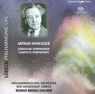 Arthur Honegger: Complete Symphonies by Luebeck Philharmonic Orchestra ...