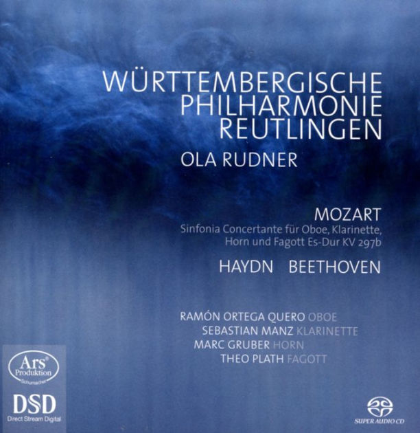 Mozart: Sinfonia Concertante, KV 297b; Haydn; Beethoven by Ola Rudner ...