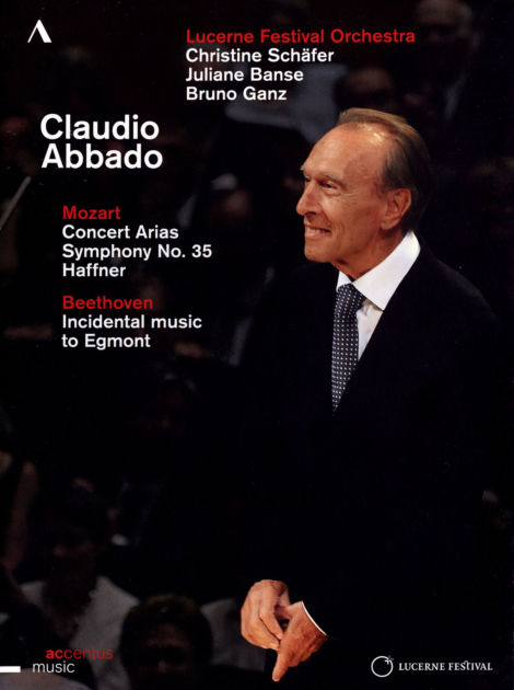 Claudio Abbado/Lucerne Festival Orchestra: Mozart/Beethoven [Blu-ray ...
