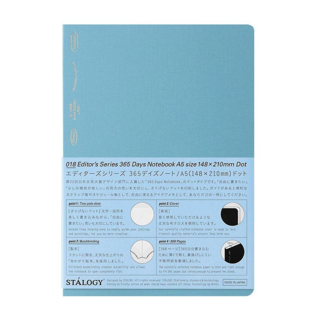 Blue 365 Days Notebook by STALOGY | Barnes & Noble®