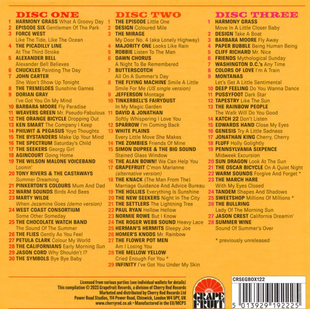 What a Groovy Day: The British Sunshine Pop Sound 1967-1972 | CD ...