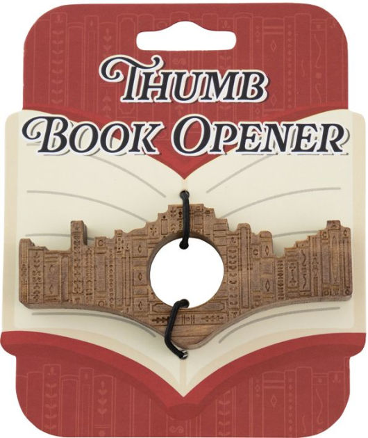 Bookshelf Wooden Thumb Book Opener by PORTICO DESIGNS | Barnes & Noble®