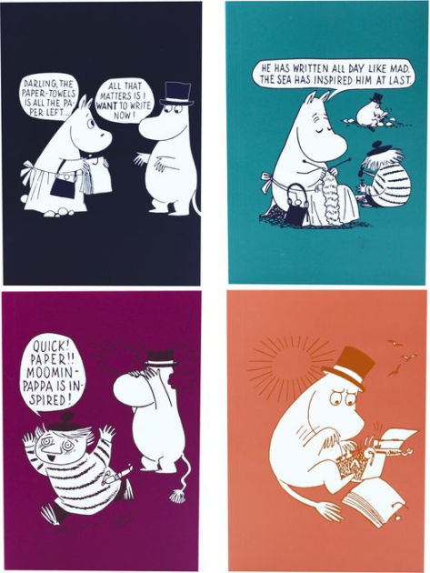 A6 Notebook Set 4 - Moomin (I Want To Write Now!) by Moomin | Barnes ...