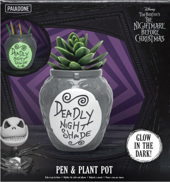Nightmare Before Christmas Deadly Nightshade Pen and Plant Pot by ...