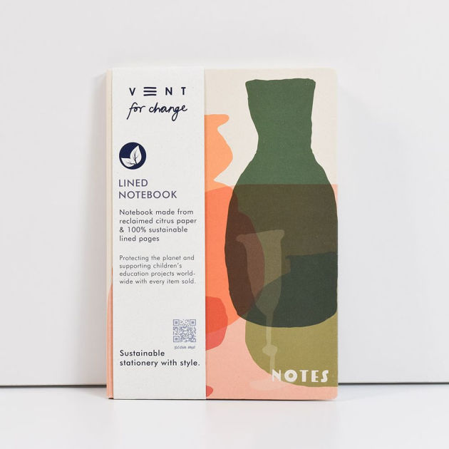 A5 Coloured Glass Recycled Notebook by VENT FOR CHANGE | Barnes & Noble®