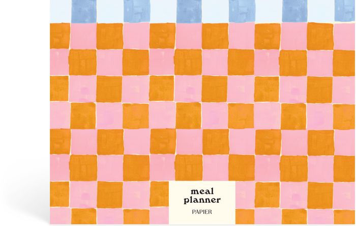 Tablecloth Check Meal Planner by Papier | Barnes & Noble®