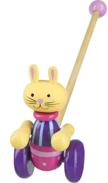 Rabbit Push Along (Assorted, Styles & Colors Vary) by Orange Tree Toys ...