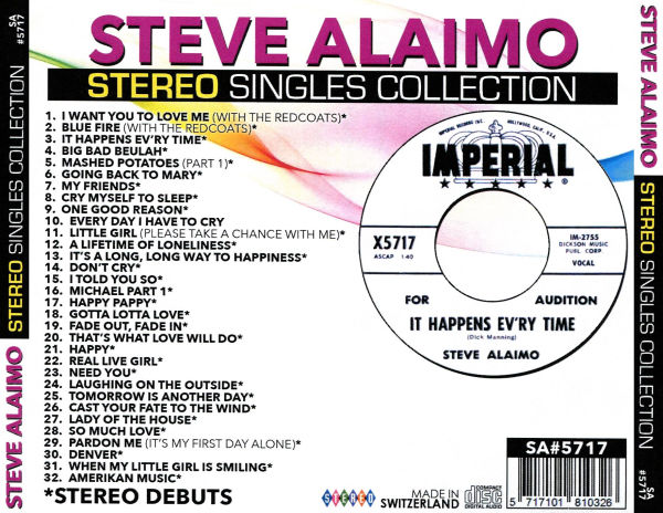 Stereo Singles Collection by Steve Alaimo | CD | Barnes & Noble®