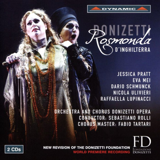 Donizetti: Rosmonda d'Inghilterra by Sebastiano Rolli | CD | Barnes ...