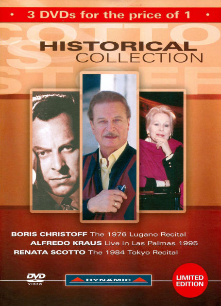 Historical Collection: Alfredo Kraus/Boris Christoff/Renata Scotto [3 ...