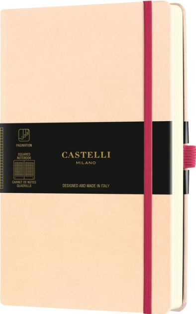Aquarela Collection Seashell Squared Medium Notebook by CASTELLI MILANO ...