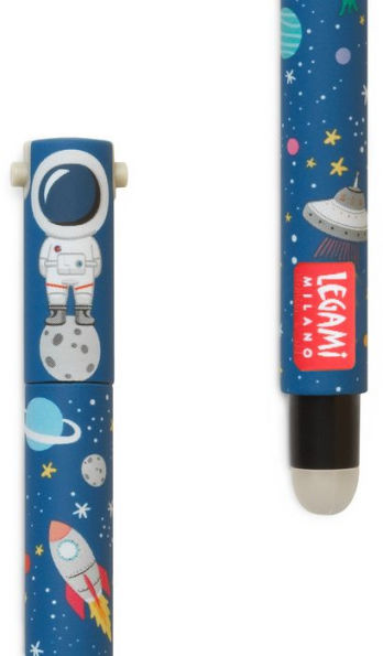 Space Erasable Gel Pen - Black Ink by Legami | Barnes & Noble®