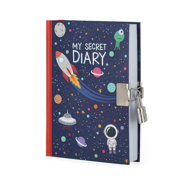 Legami Secret Diary With Padlock - My Secret Diary - Space by Legami ...